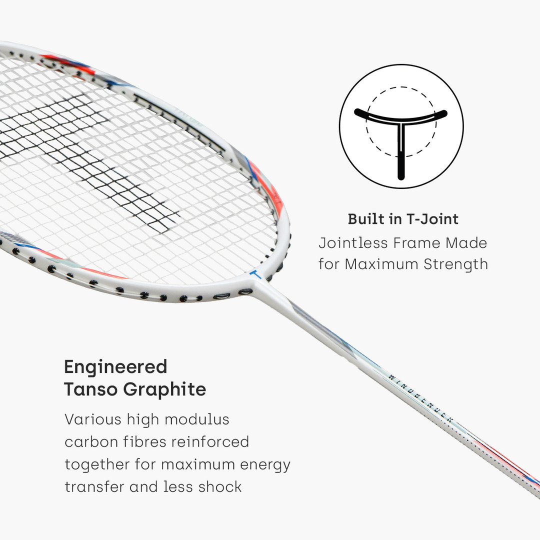 WINDBENDER WHITE – Tanso Racquets