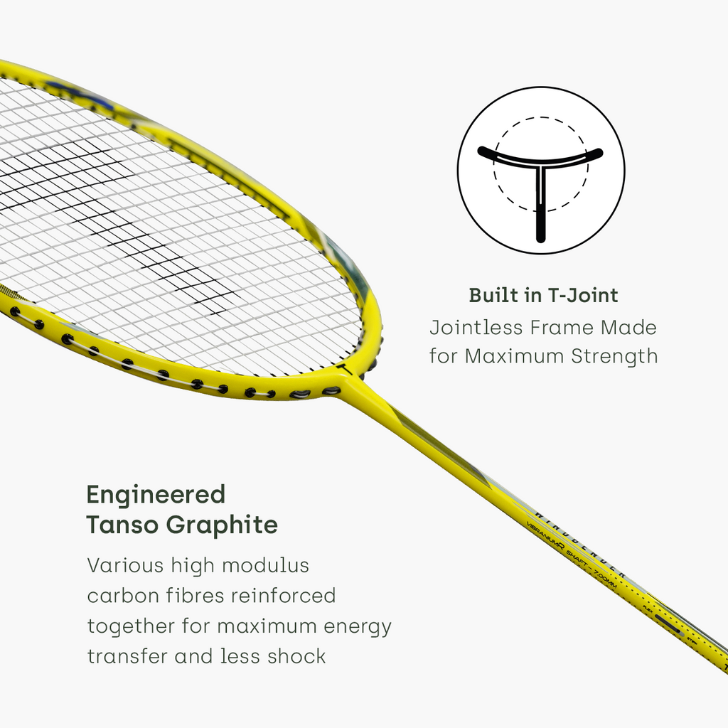 WINDBENDER YELLOW – Tanso Racquets